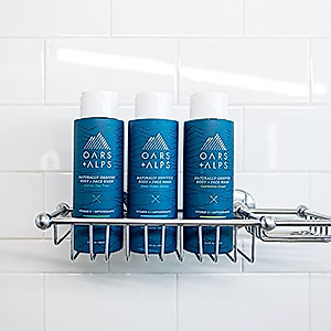 Oars + Alps Mens Moisturizing Body and Face Wash, Skin Care Infused with Vitamin E and Antioxidants, Sulfate Free, Alpine Tea Tree, 1 Pack