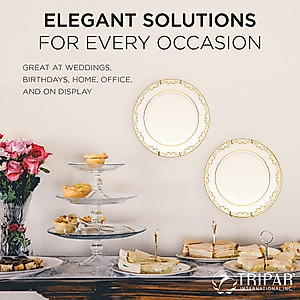 TRIPAR 15-30-Inch Brass Plate Wire Wall Plate Hanger