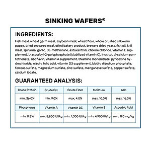 Hikari Usa Inc AHK21566 tropical Sink Wafer 2.2lb