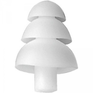 Shure EATFL1-6 Triple Flange Sleeves for SE Model Earphones, KSE1500, E3c, E4c, E5c, E500PTH, i3c and i4c Models