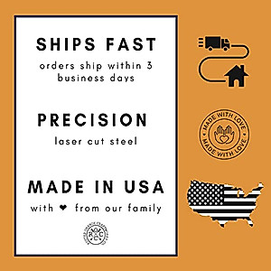 ROCC RUSTED ORANGE CRAFTWORKS CO. Wall Decor - Steel Infinity Sign - Personalized with Names - Wall hanging with couples or single names-Eternity symbol for anniversary and wedding-heart