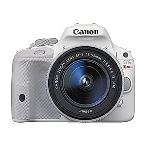 Canon EOS Rebel SL1 Digital SLR with EF-S 18-55mm is STM Lens (White)
