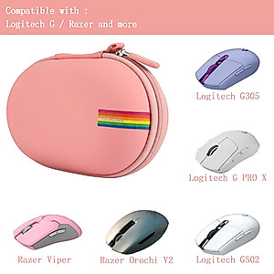Leayjeen Wireless Gaming Mouse Case Compatible with Logitech G/OKIMO/Razer/UHURU Mobile Superlight Wireless Bluetooth Computer Gaming Mouse(Case Only)