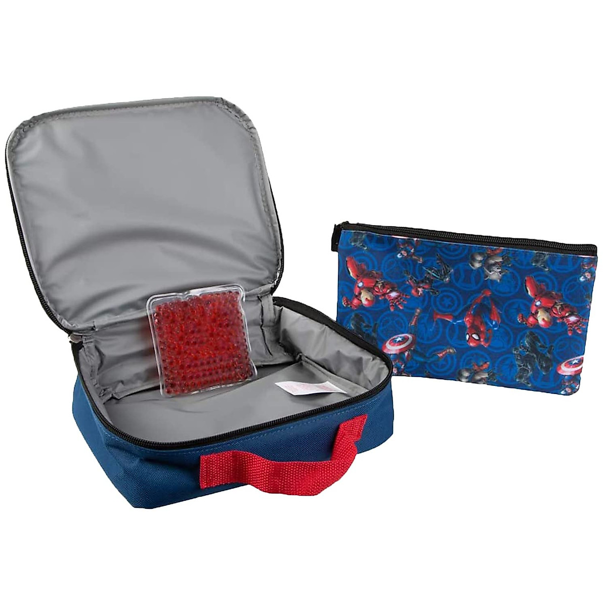 Marvel Comic Book Universe Superheroes 4-Piece Backpack Set for boys