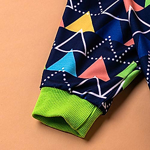 LovinPet Large Dog Pjs Post Surgery Wear/Triangles Blizzard Blue Prints/Post Surgery Shirt/UV Protection, Pet Anxiety Relief, Wound Care for Large Dog Onesies