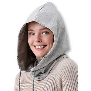 Radia Smart EMF Poncho and Hood Bundle, 5G Anti-Radiation, RF Shielding, Grey
