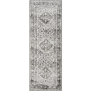 Artistic Weavers Desta Vintage Oriental Runner Area Rug,2'7" x 7'3",Charcoal