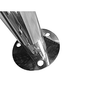 FibroPRO® Stainless Steel In Ground Swimming Pool Ladder with Easy Mount Legs (3 Step)