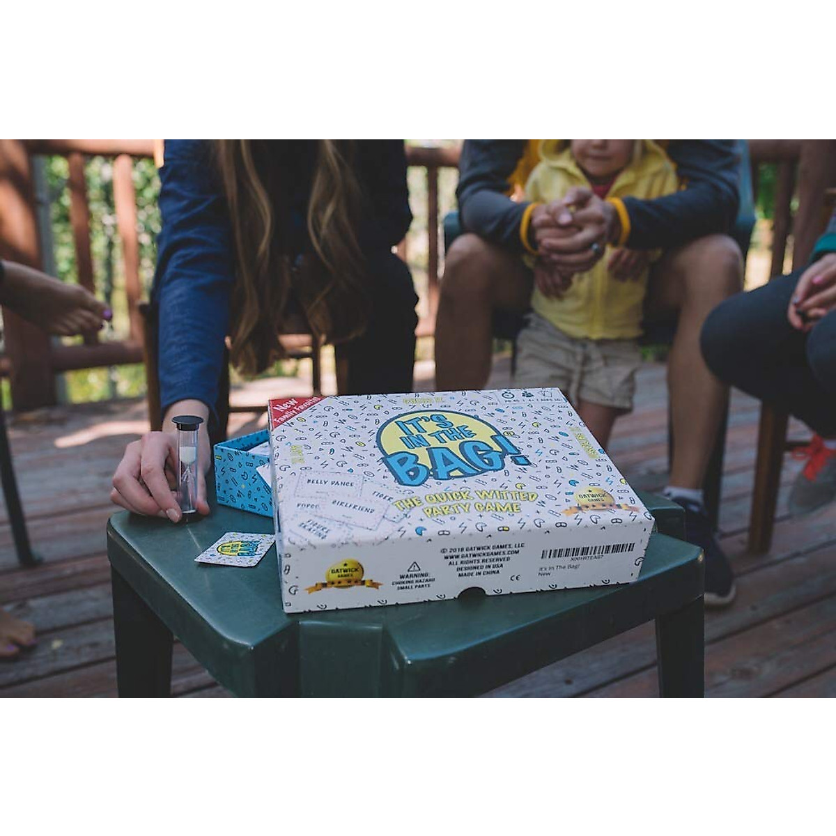 It’s in The Bag - Ultimate Family Game for Game Night, 3 Rounds of Wild Easy Fun! Best Board and Party Games for Adults, Groups, and Kids