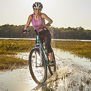 ROYCE UNION RMA 27.5" Womens 21-Speed All-Terrain Mountain Bike, 17" Aluminum Frame, Trigger Shift, Metallic Teal