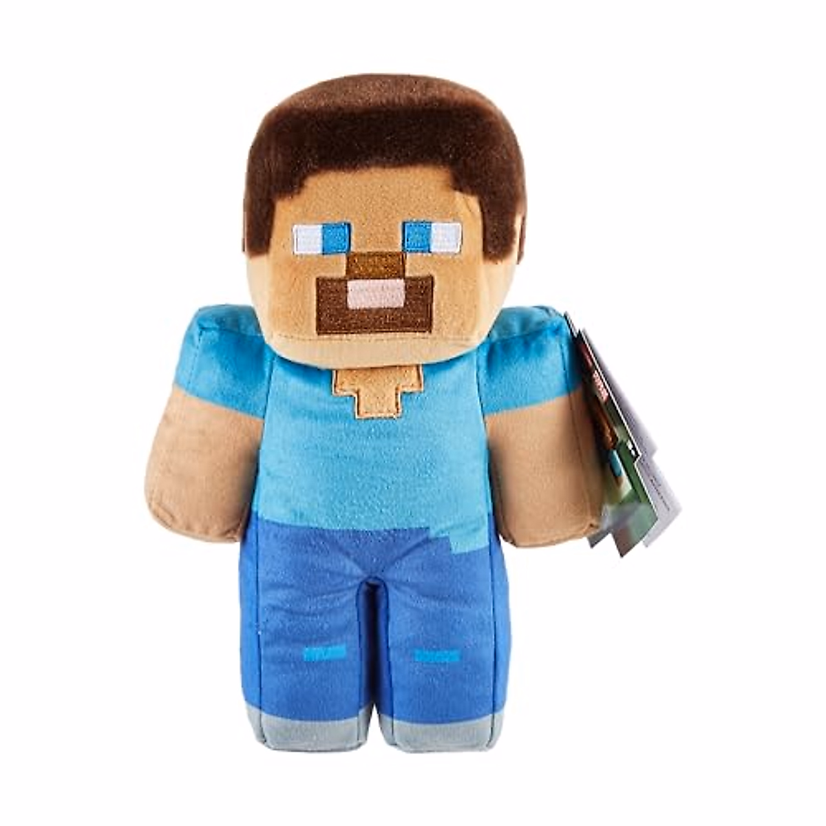 Mattel Minecraft Basic Plush Character Soft Dolls, Video Game-Inspired Collectible Toy Gifts for Kids & Fans Ages 3 Years Old & Up