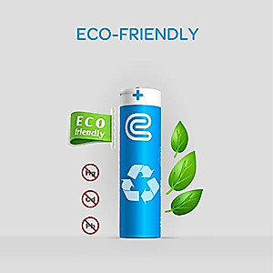 U-tec AA Ultra Lithium Battery (Pack of 4), 3000mAh 1.5V, Longest-Lasting AA Battery, Up to 10 Years in Storage and No Leaks Guaranteed, Works in Extreme Temperatures, Non Rechargeable