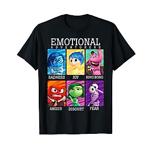 Disney Pixar Inside Out Emotions Yearbook Group T-Shirt T-Shirt