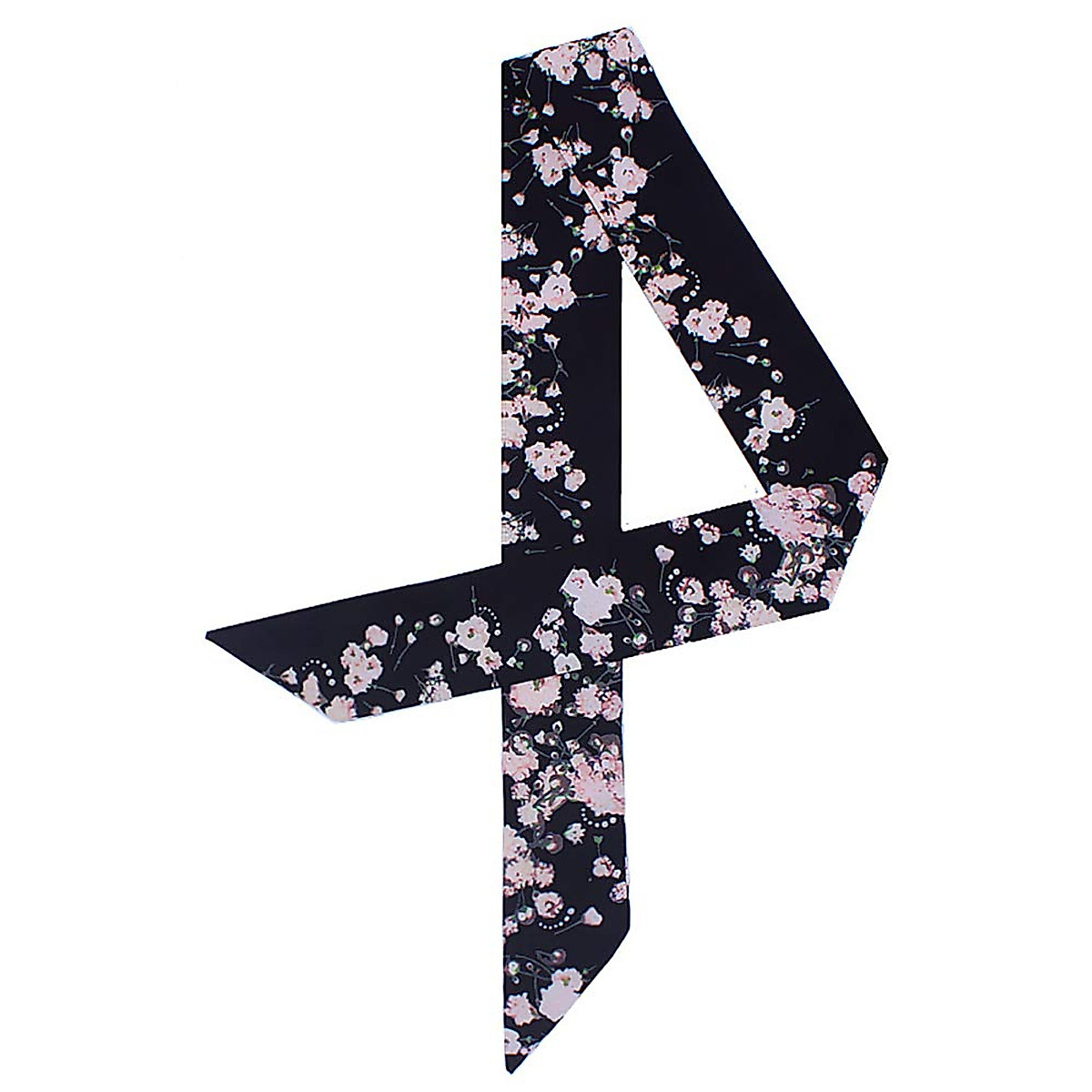 Uainhrt 5pcs/6pcs Bag Handbag Handle Ribbon Scarf Hair Head Band Neck Scarf Package Band Fashion Gifts (U9063)