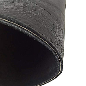 ArcheryMax Handmade Black Leather Arm Guard Bow Hand shooting Glove,Left Hand