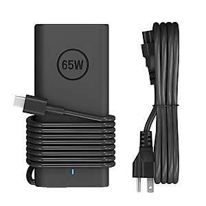 65W 45W Dell Laptop Charger USB C for Latitude 5420 5520 5320 5430 5290 7410 7420 XPS 13 9250 9360 9365 9370 9380 9350 9550 Chromebook 5190 Type C AC Adapter