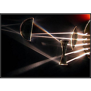 Optical Glass Light Spectrum Prism Basic Physics Teaching 4PCS