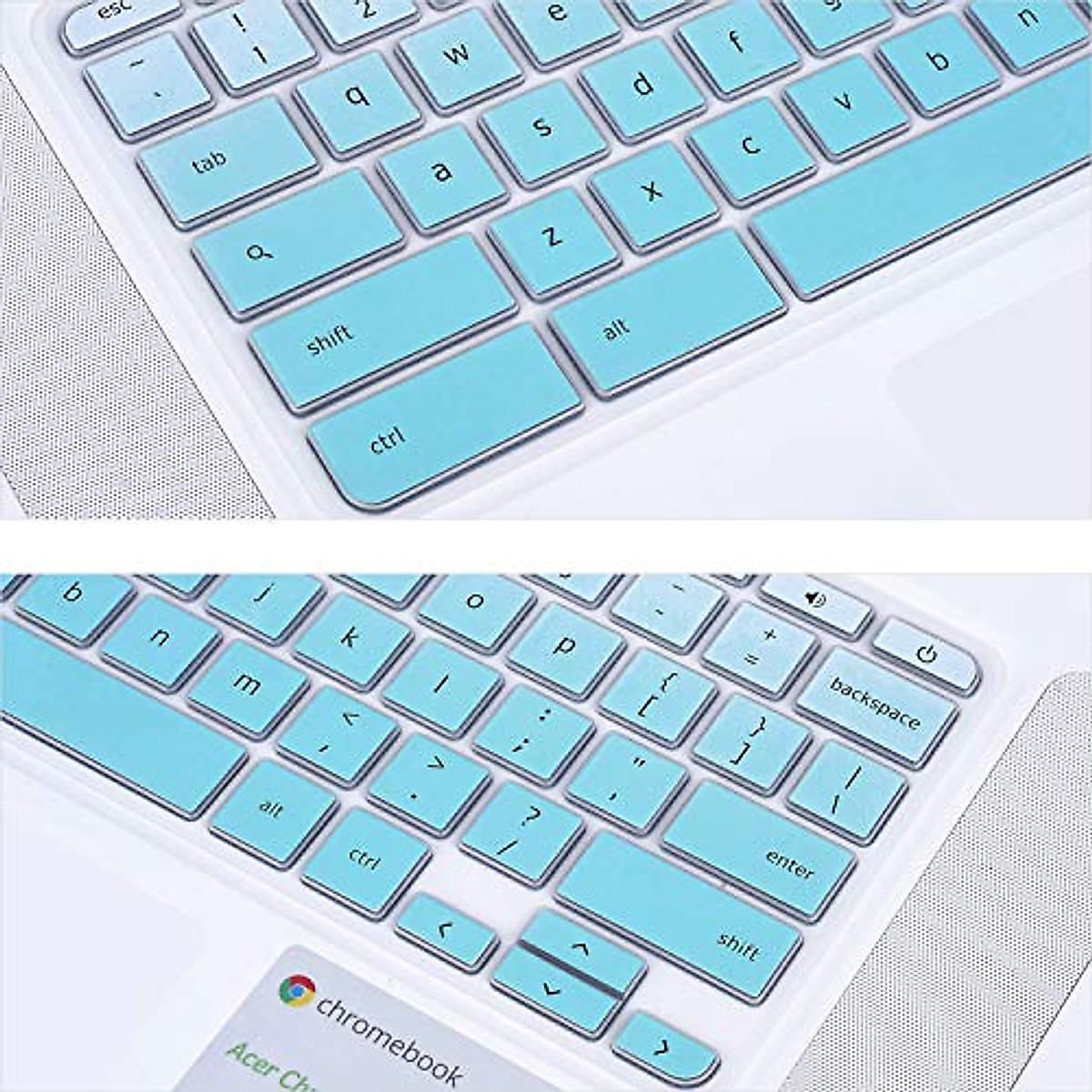 Acer Chromebook Keyboard Cover Skin Compatible Acer Chromebook R 11 CB5-132T CB3-131 for Acer Chromebook R 13 CB5-312T Keyboard Covers for Acer Chromebook 14 15 CB3-431 CP5-471 CB3-531 CB5-571 C910