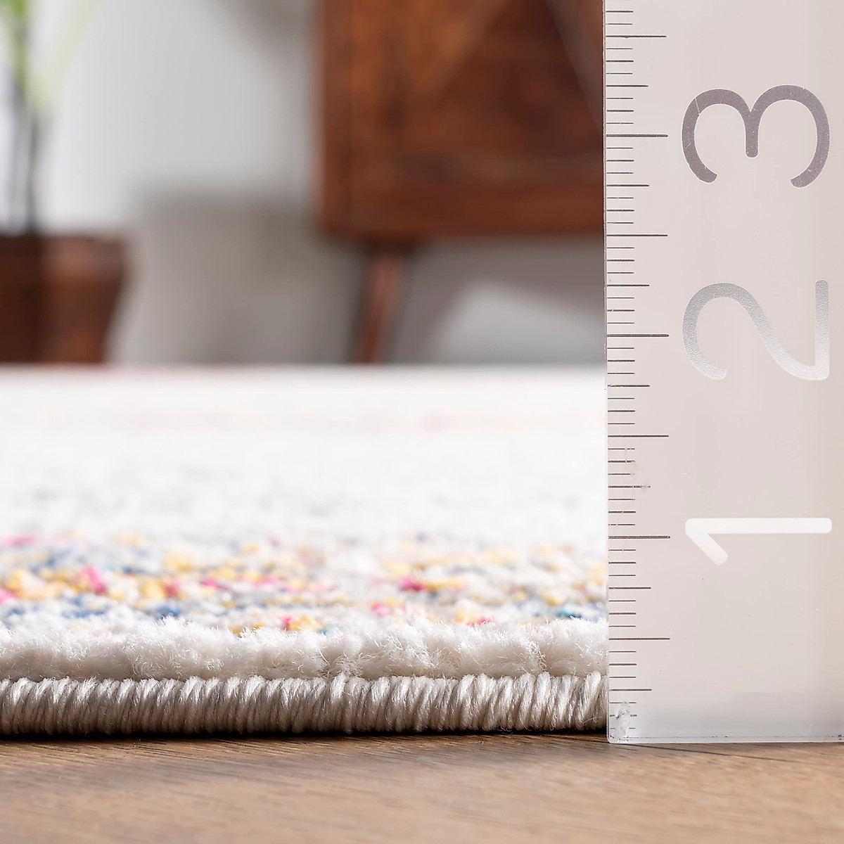 nuLOOM Tabitha Vintage Medallion Runner Rug, 2' 8" x 12', Pink