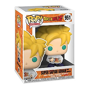 POP Dragon Ball Z - Gohan Noodles Funko Pop! Vinyl Figure (Bundled with Compatible Pop Box Protector Case), 3.75 inches