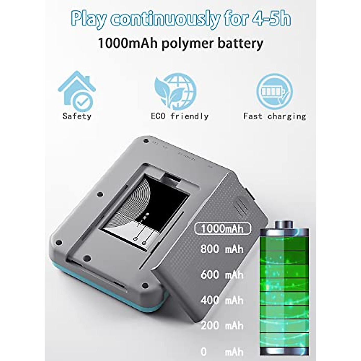 Fadist Handheld Game Console, Retro Mini Game Console with 500 Classic Games, 3.0 inch Screen, Rechargeable Battery, Portable Game Console, Support TV, Ideal Gift for Kids, Friend, Lover