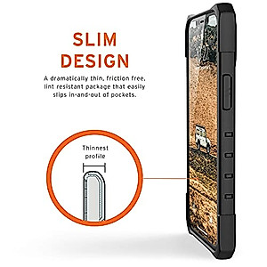 URBAN ARMOR GEAR UAG Designed for iPhone 12 Pro Max 5G [6.7-inch Screen] Rugged Lightweight Slim Shockproof Pathfinder Protective Cover, Black