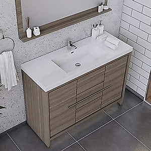 Alya Bath Sortino Bathroom Vanity, Gray