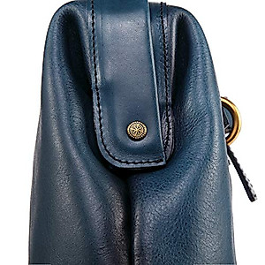 OLD TREND Genuine Leather Pamela Backpack (Navy)