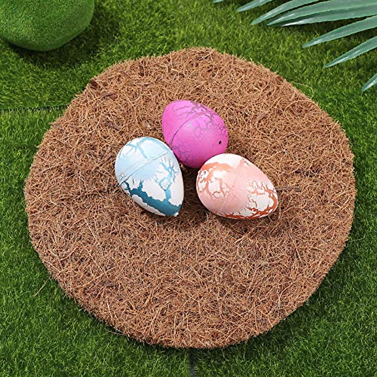 POPETPOP Bird Nesting Pads- 12PCS Bird Breeding Nest Bird Eggs Mat Bird Nest for Pigeons Chicken