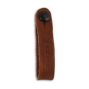 C.F. Martin & Co 18A0032 Guitar Leather Head Stock Strap Tie, Brown