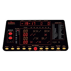 Cricket Pro 900 by Arachnid- Talking Electronic Dartboard, 15.5" Target Area, Up to 8 Player Score Display, Solo Play, MPR and PPD Scoring, 8 New Games, Includes Soft Tip Darts and Extra Tips