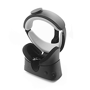 AMVR VR Front Foam & Rear Foam Silicone Protective Covers for Oculus Rift S Headset Sweatproof Waterproof Anti-Dirty Replacement Accessories (Gray)