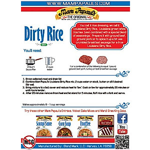 Mam Papaul's Louisiana Dirty Rice Mix 8.19 oz
