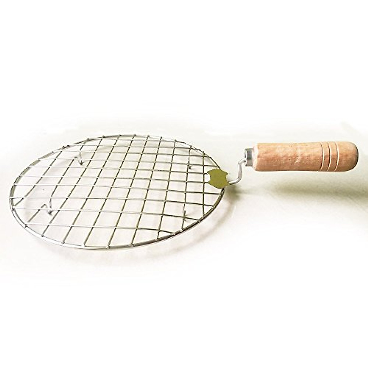 Bignay Stainless Steel Wire Roaster, Roaster net with Chimta, Roti Jari, Papd Grill