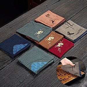 Kitchen Dish Towel,Soft Absorbent Dish Towel Vintage Tea Towels Decorative Dish Cloths Light Green