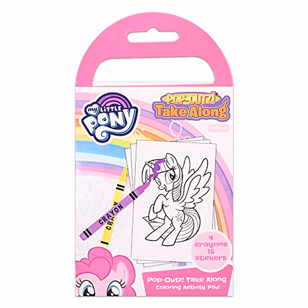 My Little Pony Coloring Book Super Set - Bundle with 4 My Little Pony Books Filled with Games, Puzzles, Stickers and Coloring Activities | MLP Party Supplies
