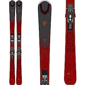 Rossignol Experience 86 Basalt Mens Skis 185 W/NX 12 Konect GW Bindings Black Red