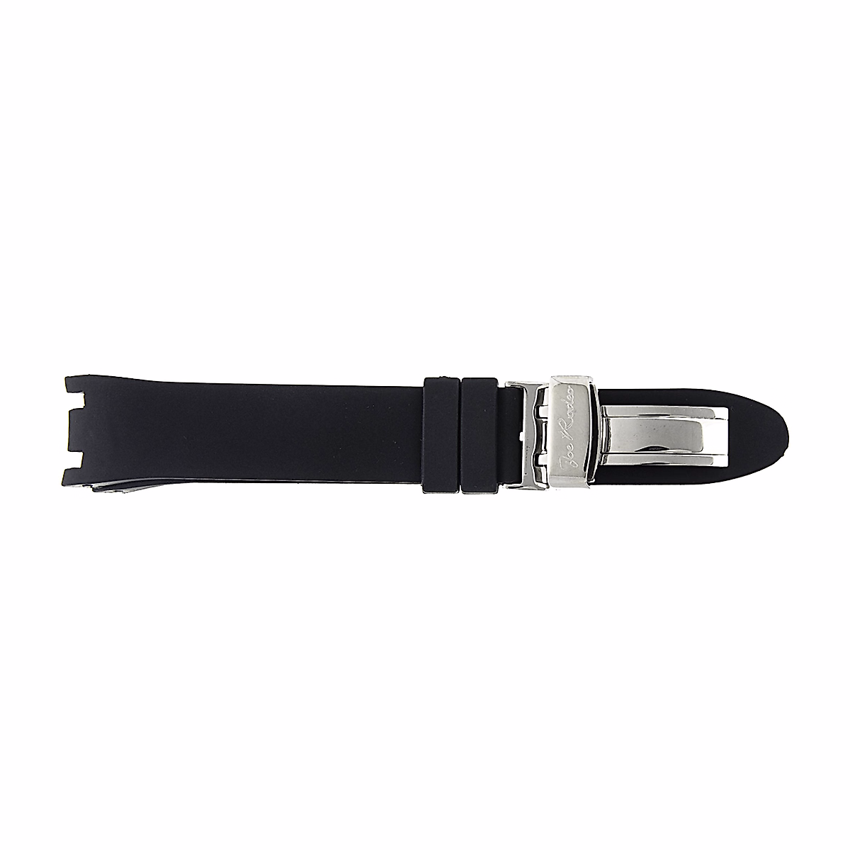 Joe Rodeo Watch Band for Master Lady in Black Color Rubber