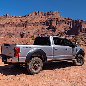 Bushwacker Extend-A-Fender Extended Front & Rear Fender Flares | 4-Piece Set, Black, Smooth Finish | 20915-02 | Fits 2004-2008 Ford F-150 Styleside