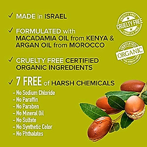 KISS Color & Care Argan & Macadamia For Dry and Damaged Natural Hair (Leave-In Conditioner)