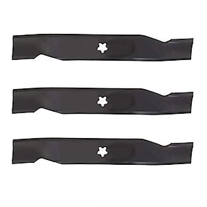 Reliable Aftermarket Parts Our Name Says It All RAParts (3) High Lift Mower Blades Fits Husqvarna Riding Mower YTH2148 YTH2448 Replaces 532180054