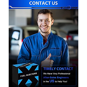 YZHIDIANF 17113698 Fuel Injectors FJ315 Fits For:-Chevy Silverado 1500 2500 3500 Tahoe For:-GMC Sierra Yukon For:-Cadillac Escalade For:-Buick Rainer 4.8 L 5.3 L 6.0 L 2001-2007, 17113553 (8pcs)