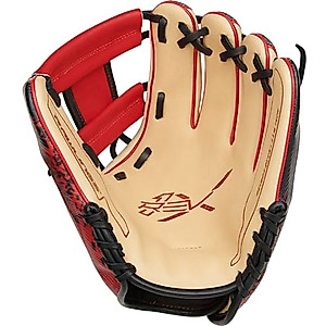 Rawlings | REV1X Baseball Glove | Right Hand Throw | 11.5" - Pro I-Web | Camel/Scarlet