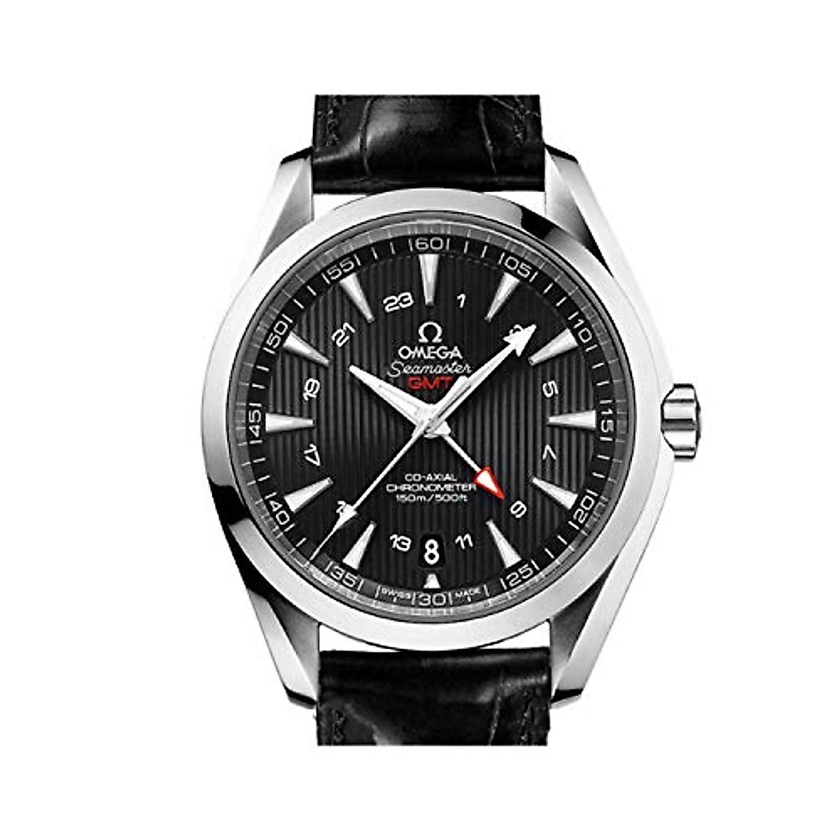 Omega Seamaster Aqua Terra Black Dial GMT Automatic Men's Watch 23113432201001