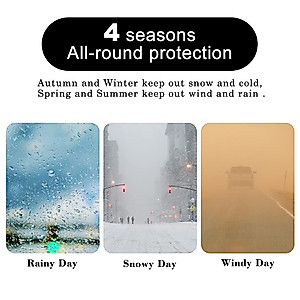 Blahoo Stroller Rain Cover Universal,Windproof Waterproof,Breathable Warm Shield. Baby Travel Weather Shield.