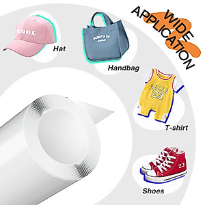 Xinart White Iron On Vinyl,12"x8ft White Htv for Christmas Pattern Shirts, White Heat Transfer Vinyl for Cricut Maker Joy Matte White Htv Vinyl Roll Everyday Easy to Weed ,X8001