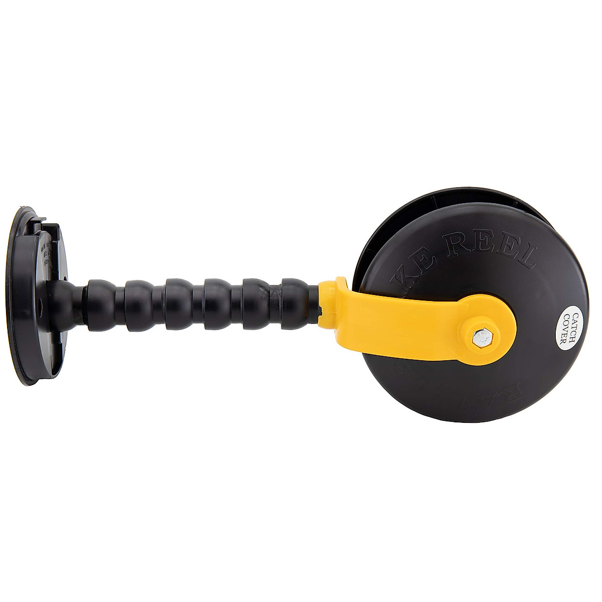 RecPro Ice Fishing Gear Rattlesnake Reel | Noisemaker Reel | Quick Disc Wall Mount