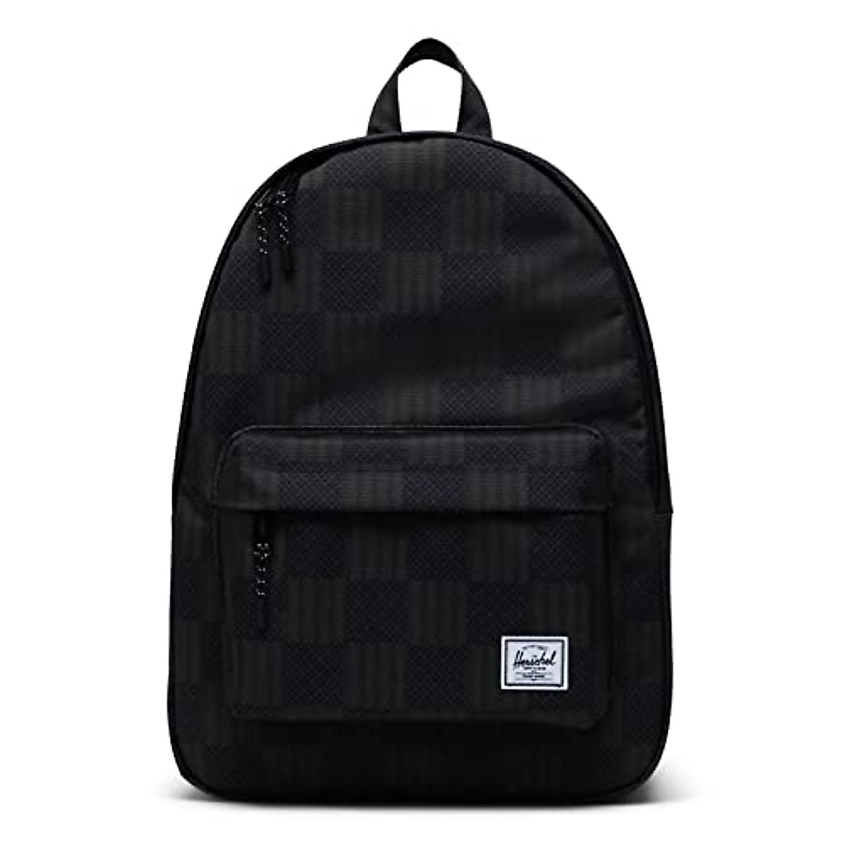 Herschel Classic, Black Checkered Textile, One Size