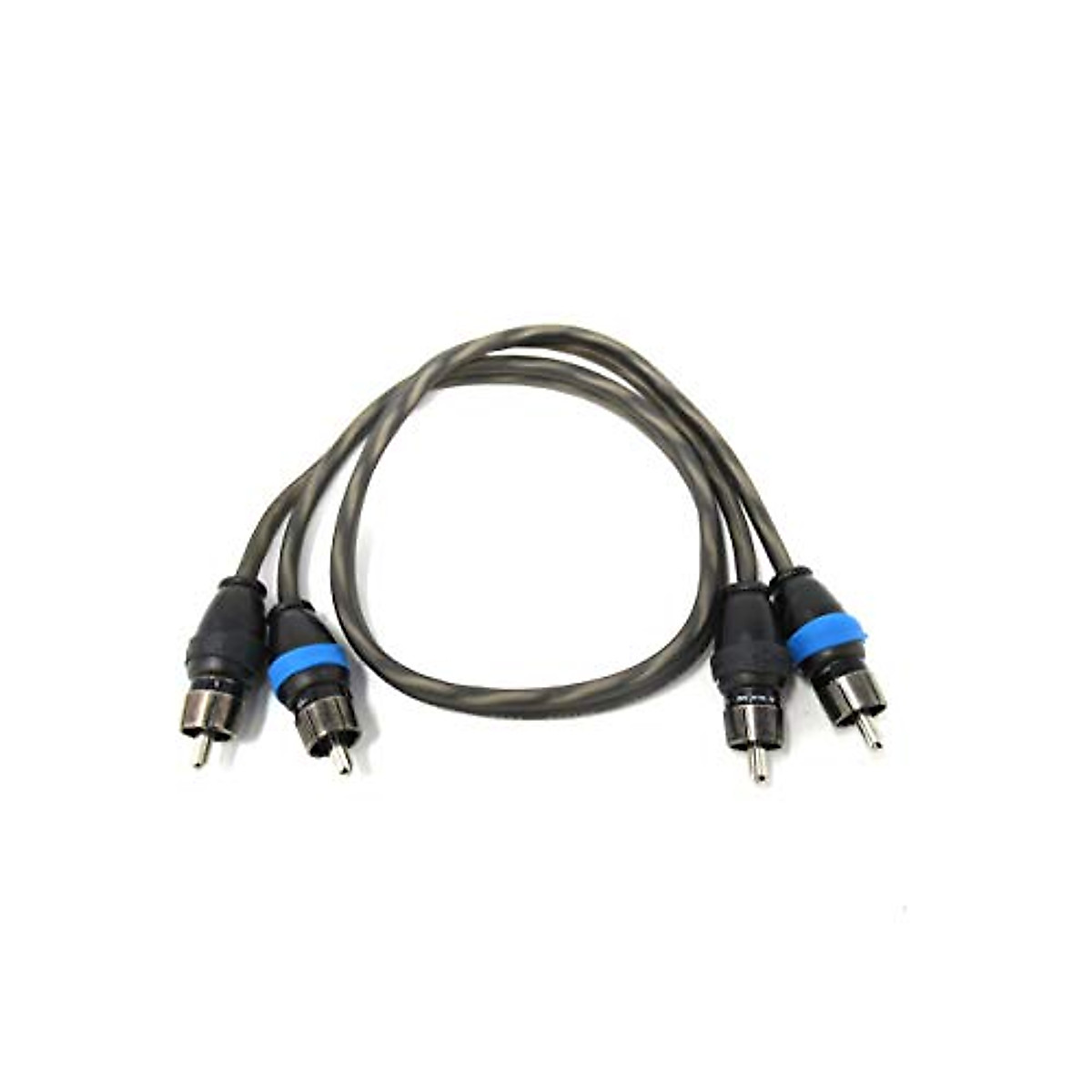 Sky High Car Audio 2 Channel Twisted 3 ft RCA Cables Coated 3' OFC