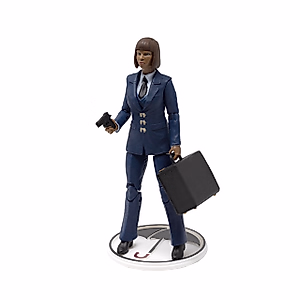 Boss Fight Studio The Umbrella Academy Cha-Cha Action Figure – H.A.C.K.S. Compatible, Highly Articulated Collectible & Customizable Figurine with Interchangeable Parts & Accessories – 1:18